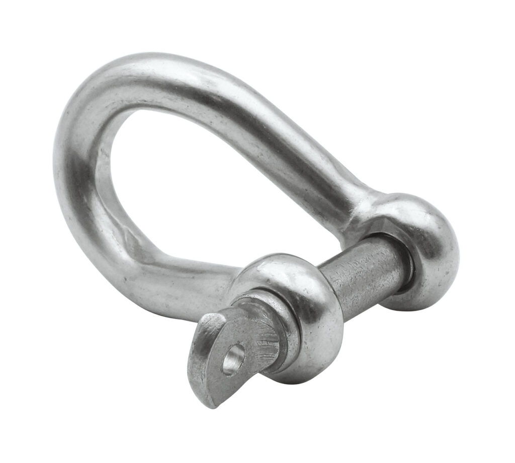 SHACKLE, TWISTED W/BOLT - MAXI-PRESS Elastomeric, Inc