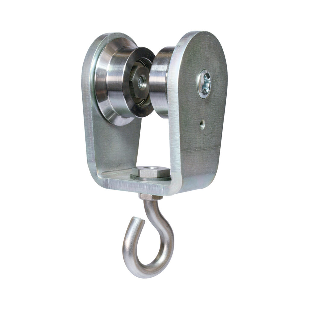 TROLLEY, 45 DEG. W/ CLOSED HOOK - MAXI-PRESS Elastomeric, Inc