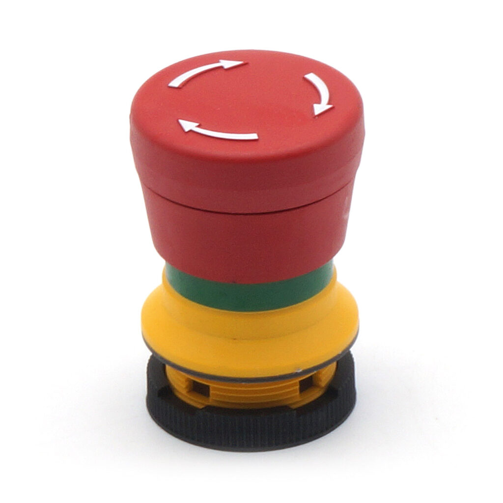 BUTTON, E-STOP - MAXI-PRESS Elastomeric, Inc