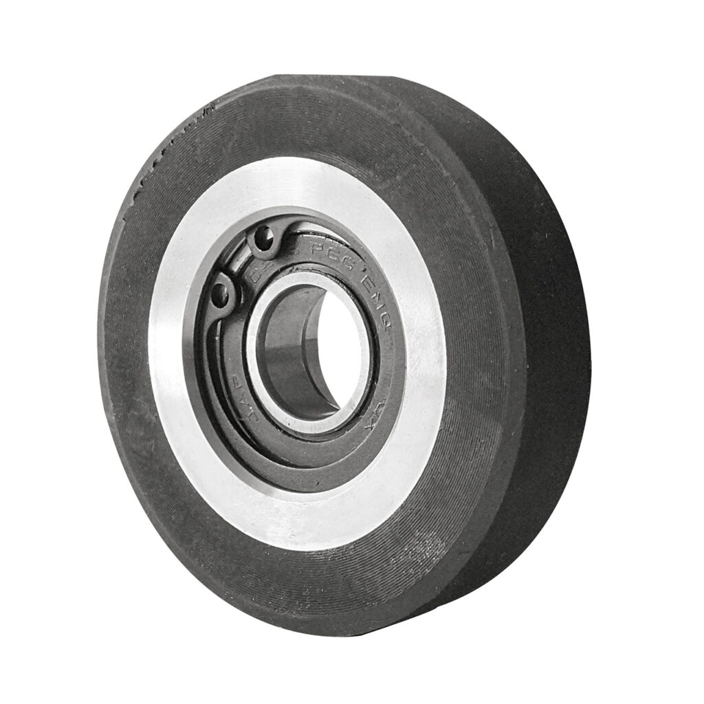 ROLLER, GUIDE D=100MM COMPL. (UNTIL 1995) - MAXI-PRESS Elastomeric, Inc